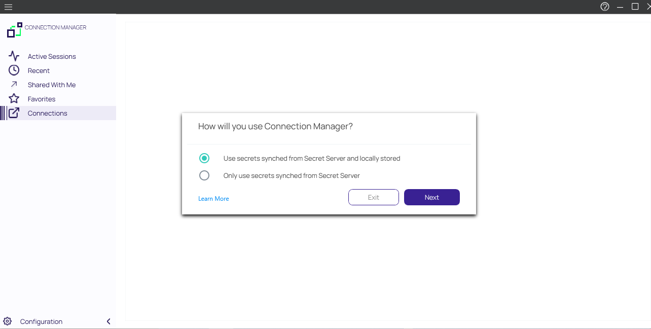Authenticating to a Local Vault