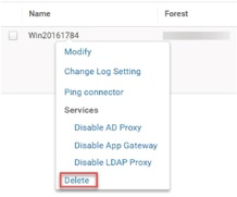 How to Delete a Connector