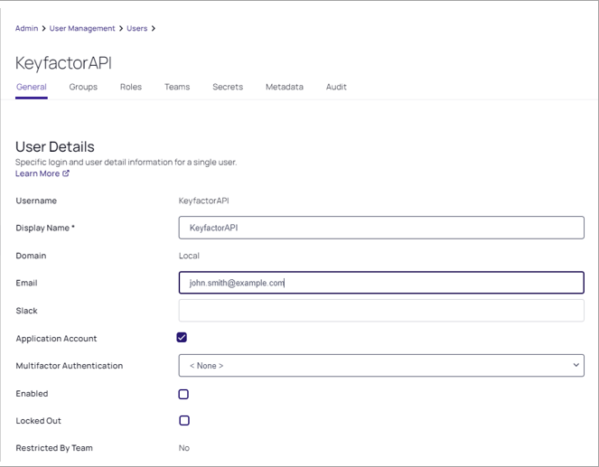 Keyfactor Integrations Setup in Secret Server