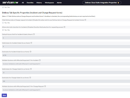 Privilege Access Workflow Using Incident and Change Management
