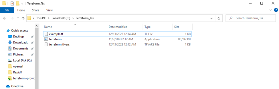 Configuring Terraform Files for Secret Server Integration