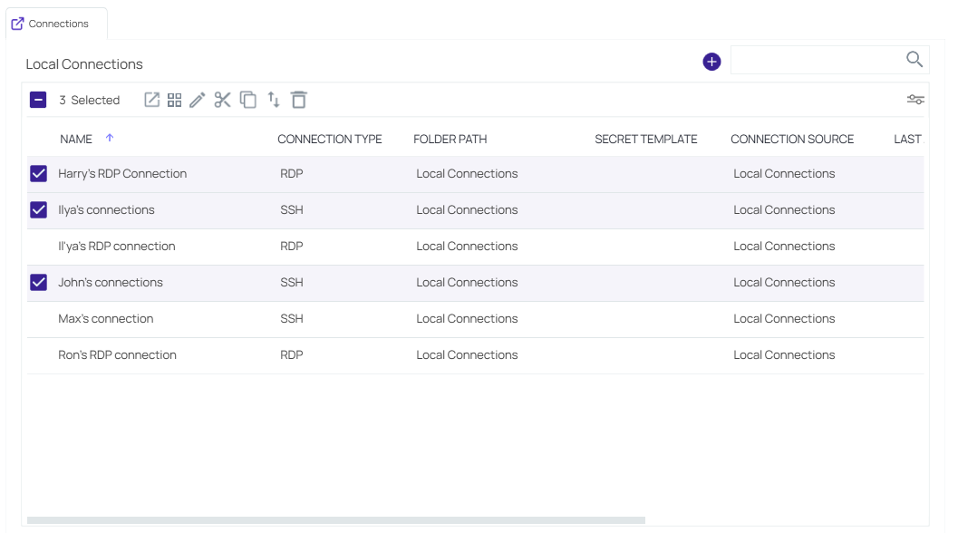 Batch Open Connections