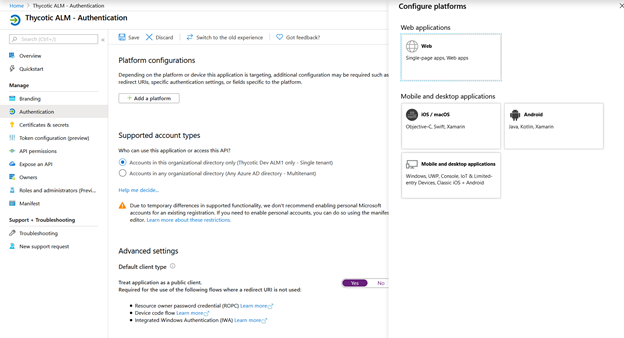 Integrate ALM with Azure Active Directory Integrate ALM with Azure Active Directory