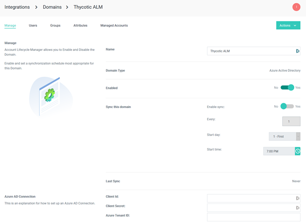 Integrate ALM with Azure Active Directory Integrate ALM with Azure Active Directory