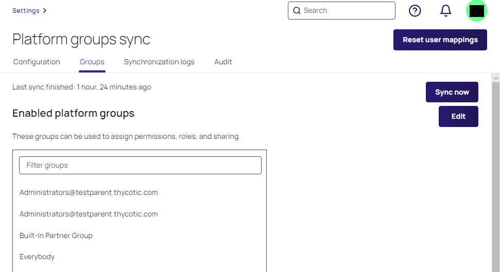 Group Mapping Troubleshooting