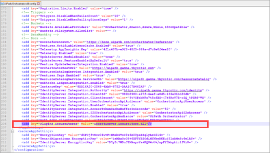 UiPath Configuration