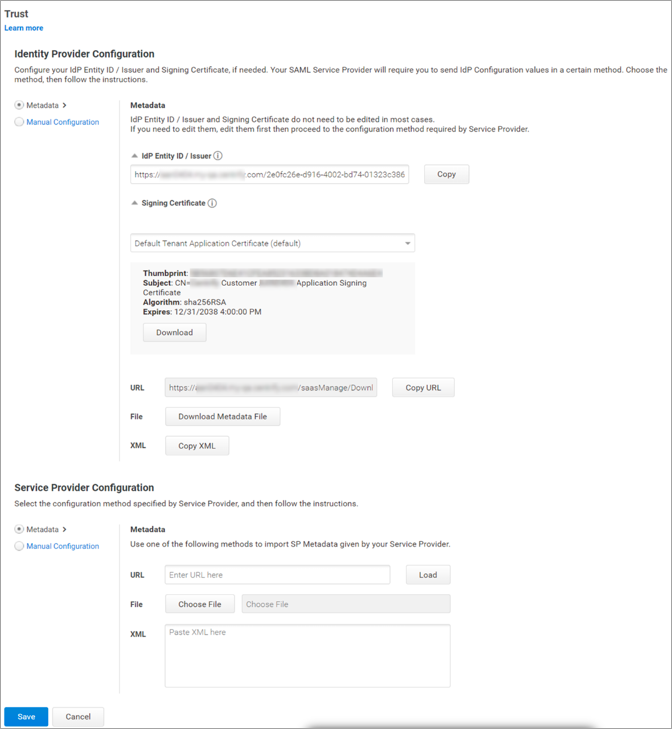 Configure ServiceNow for Single Sign-On