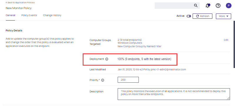 Sending Policies to Workstations