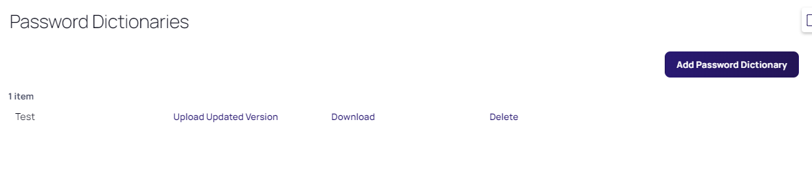 Creating and Editing Custom Password-Exclusion Dictionaries