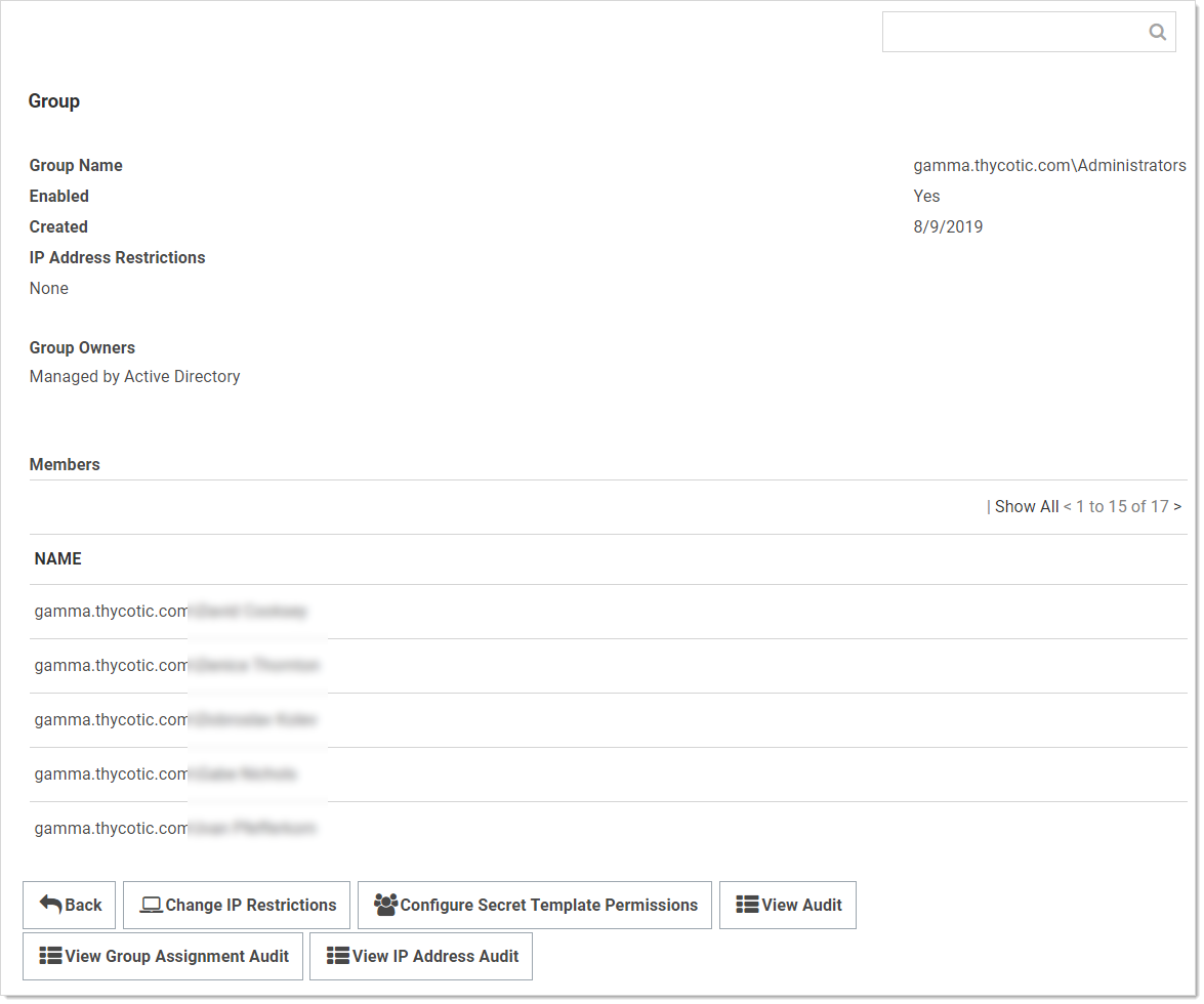 Assigning Group Owners