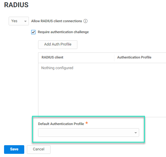 Configuring the Delinea Connector for Use as a RADIUS Server