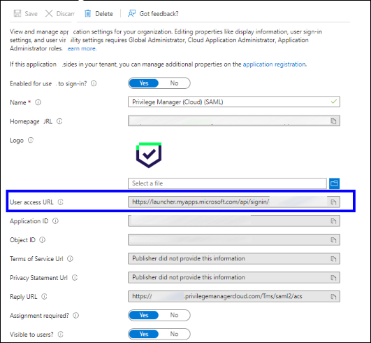 Using Microsoft Entra ID as a SAML Provider