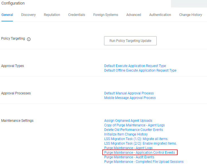 Purging Action Items Table