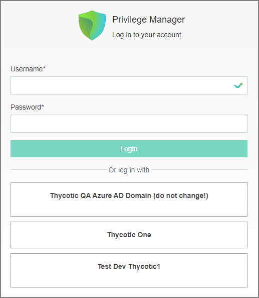 Login and Logout Scenarios