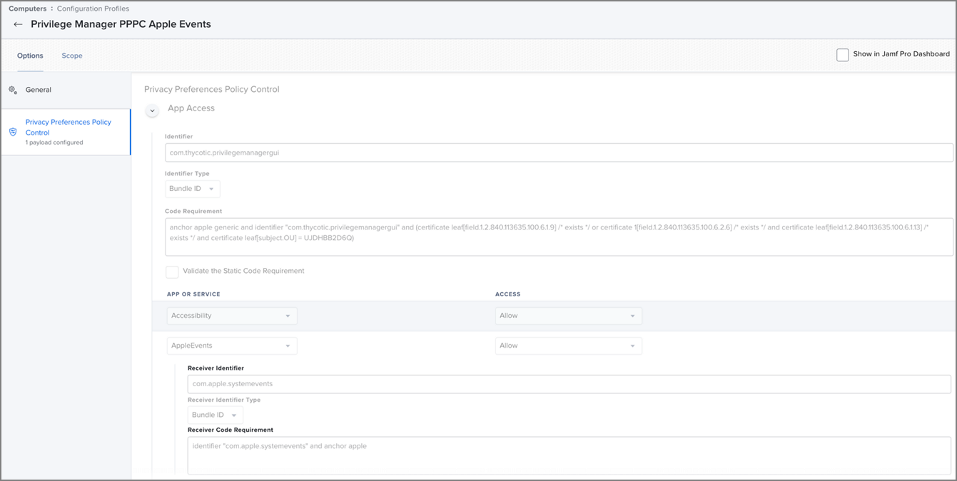 macOS Approval Process