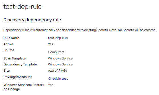 Creating Discovery Rules