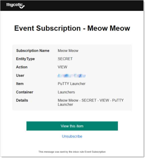 Using Inbox Templates
